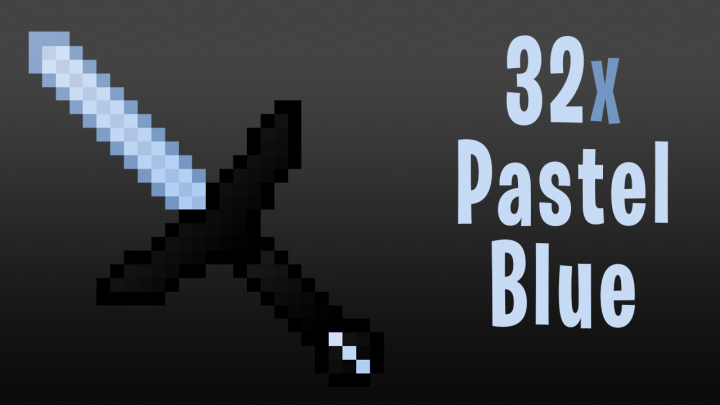 Quinn's Pastel Blue 32x Texture Pack Minecraft Texture Pack