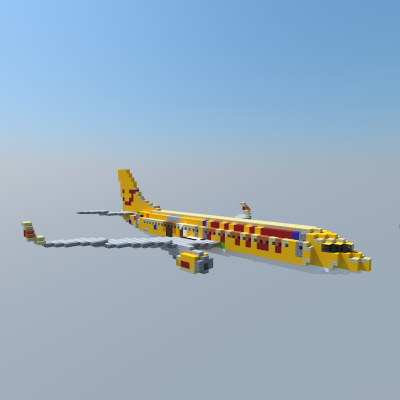 Boeing 737-800 TUIfly "Dürer & Klexi" Livery Minecraft Map