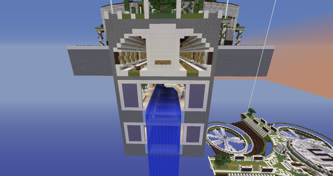 Spawn for multiplayer server Minecraft Map
