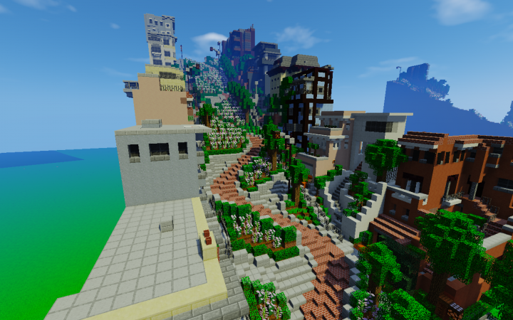 Lombard Street, SF Minecraft Map