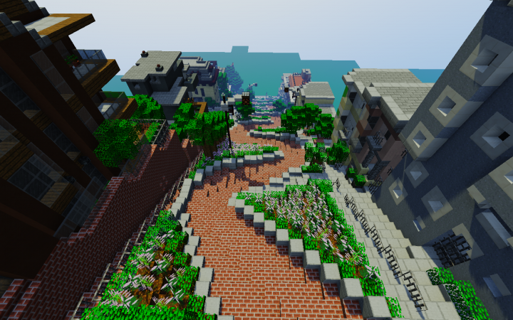 Lombard Street, SF Minecraft Map