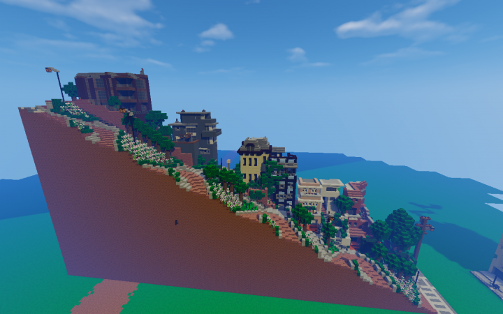 Lombard Street, SF Minecraft Map