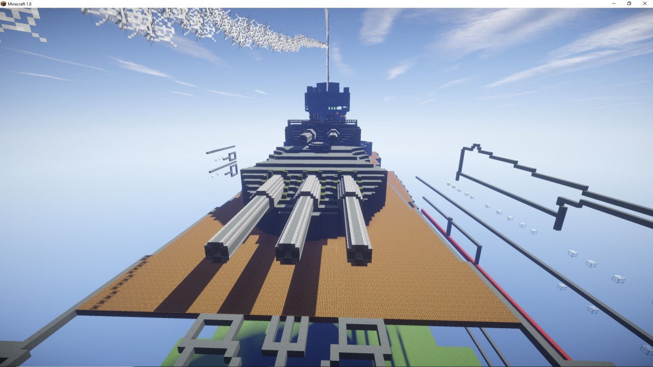 Epic Warship Cannons Minecraft Map