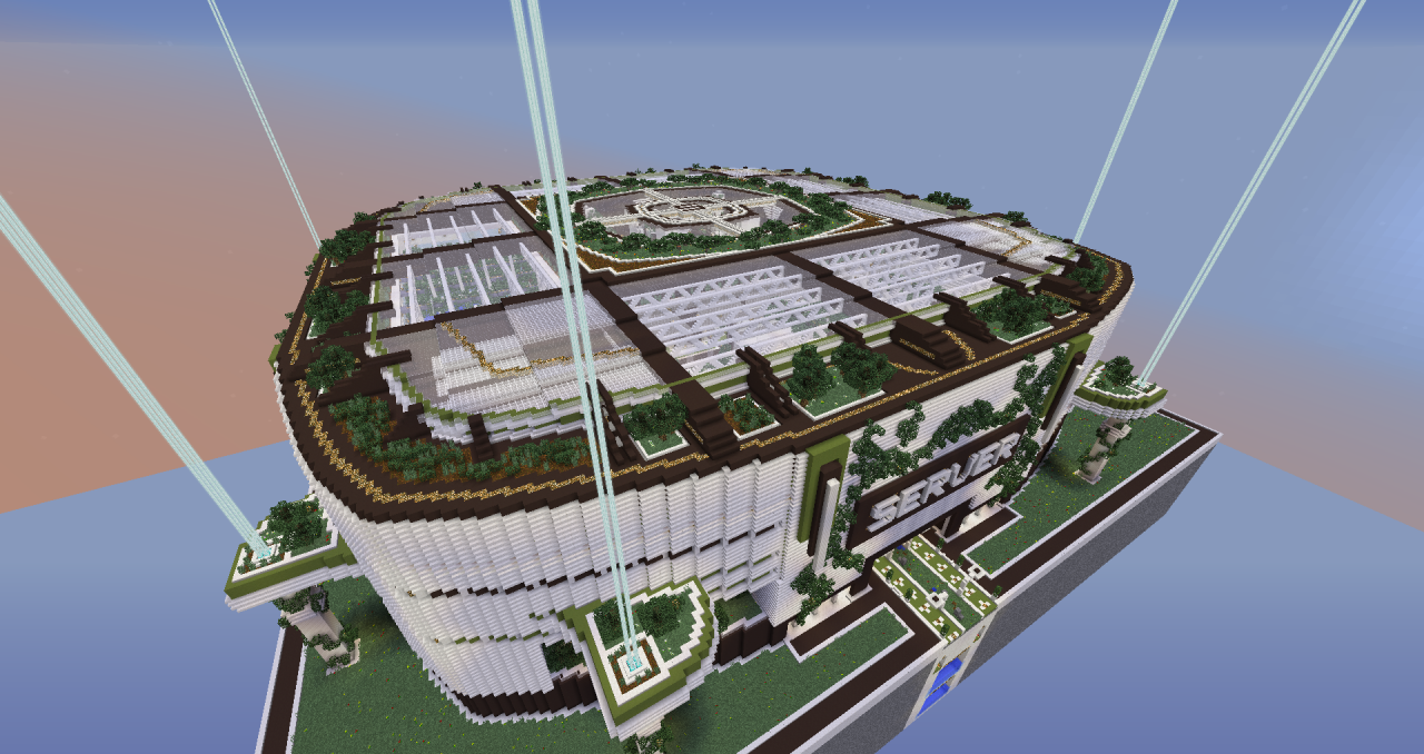 Spawn for multiplayer server Minecraft Map