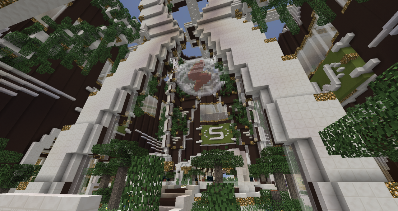 Spawn for multiplayer server Minecraft Map