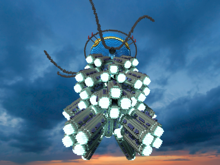 Tentacool UFO Minecraft Map