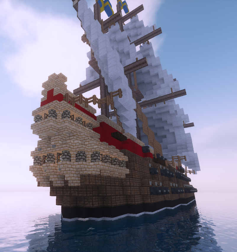 Swedish Warship Vasa [Updated] Minecraft Map