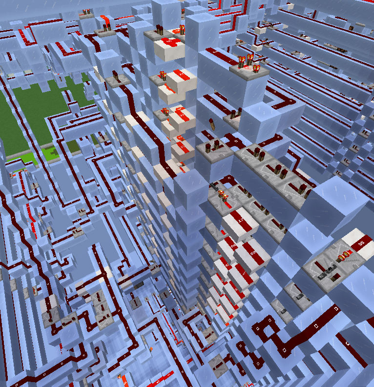 4 function 8 bit calculator Minecraft Map