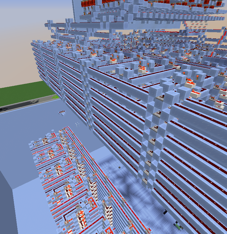 4 function 8 bit calculator Minecraft Map