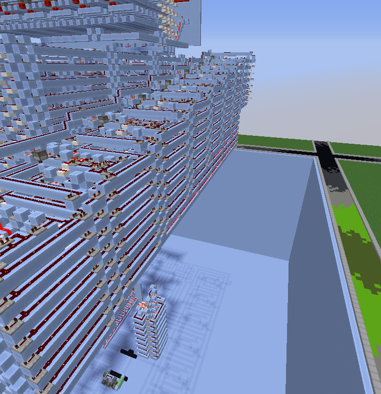 4 function 8 bit calculator Minecraft Map