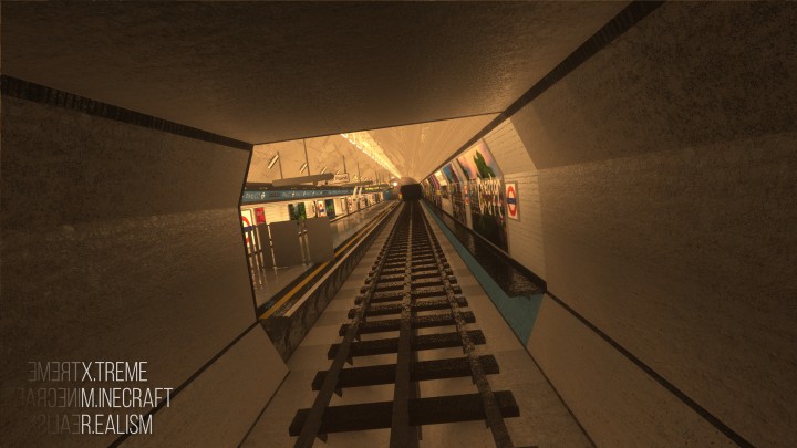 X.M.R. London Underground Pimlico | Extreme Minecraft Realism Minecraft Map