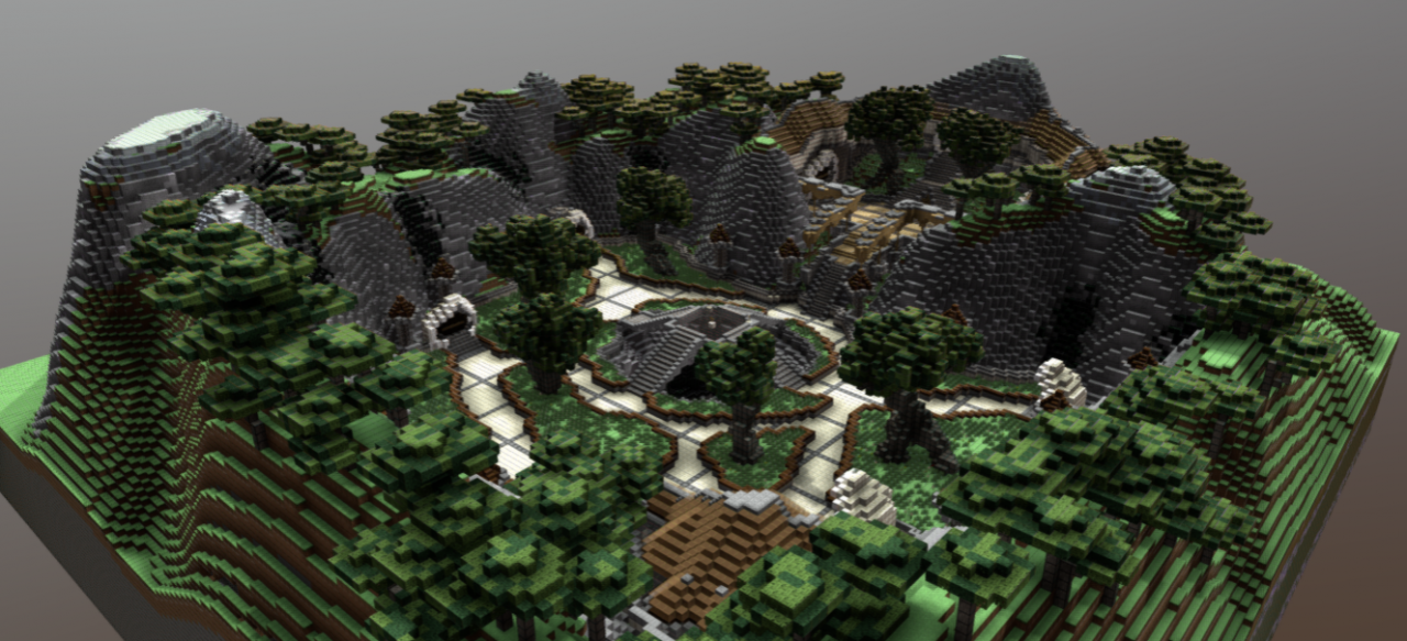 Spawn / hub + Free Download Minecraft Map