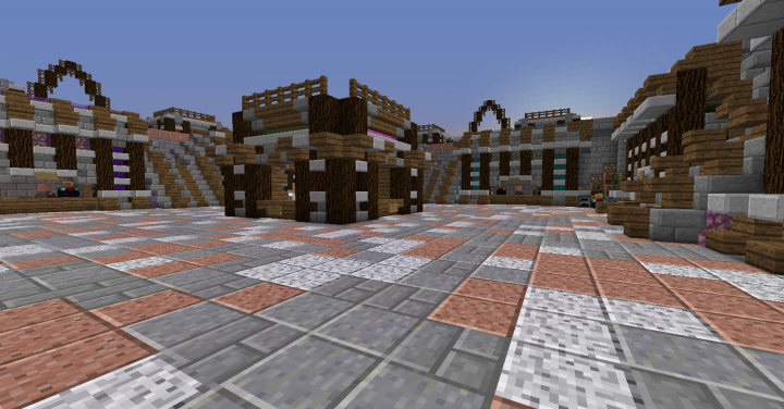 Spawn Builds Minecraft Map