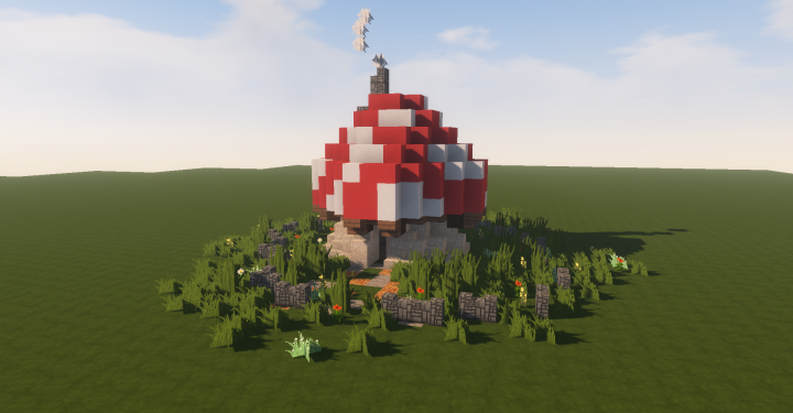 Small Smurf Village Minecraft Map