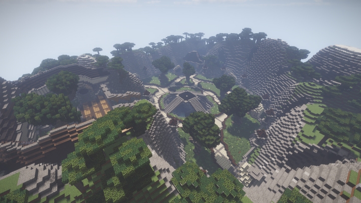 Spawn / hub + Free Download Minecraft Map