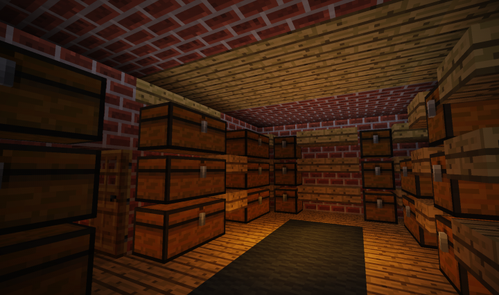 BALCONY BRICK GABLE FARMHOUSE +Yard Minecraft Map