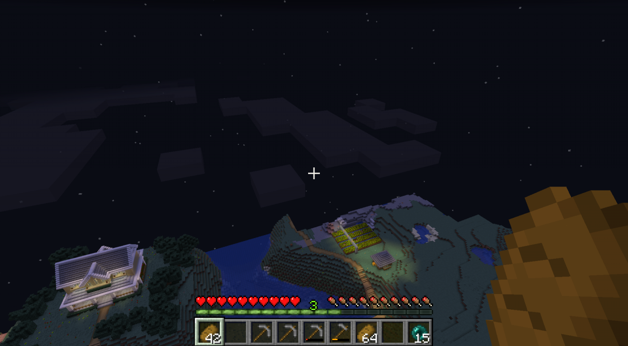 The grand block tower top-level view Minecraft Map