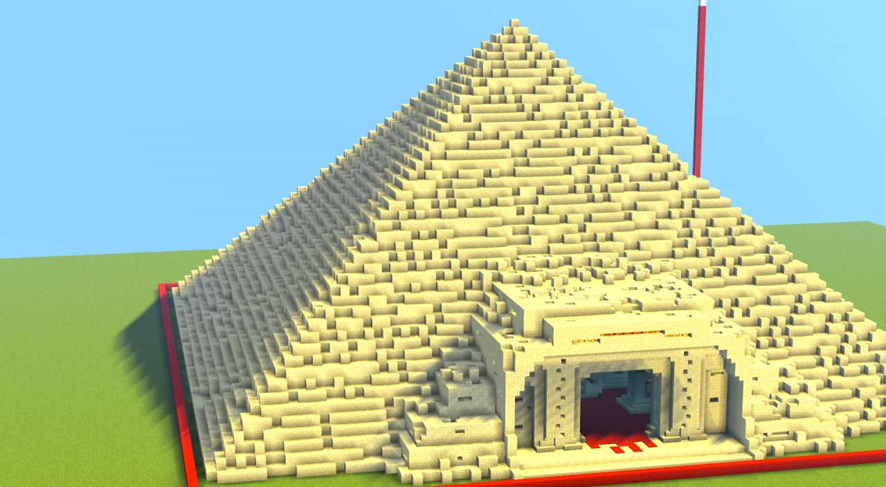 Egyptian Pyramid Minecraft Map