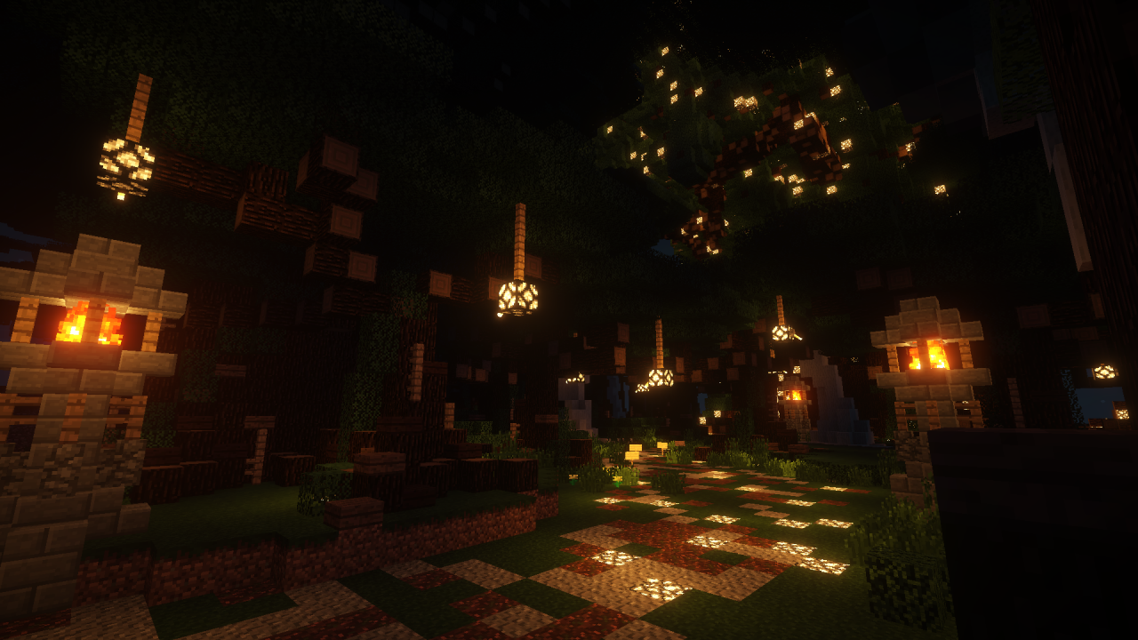 Fantasy/Medieval Custom-Made Forest Minecraft Map