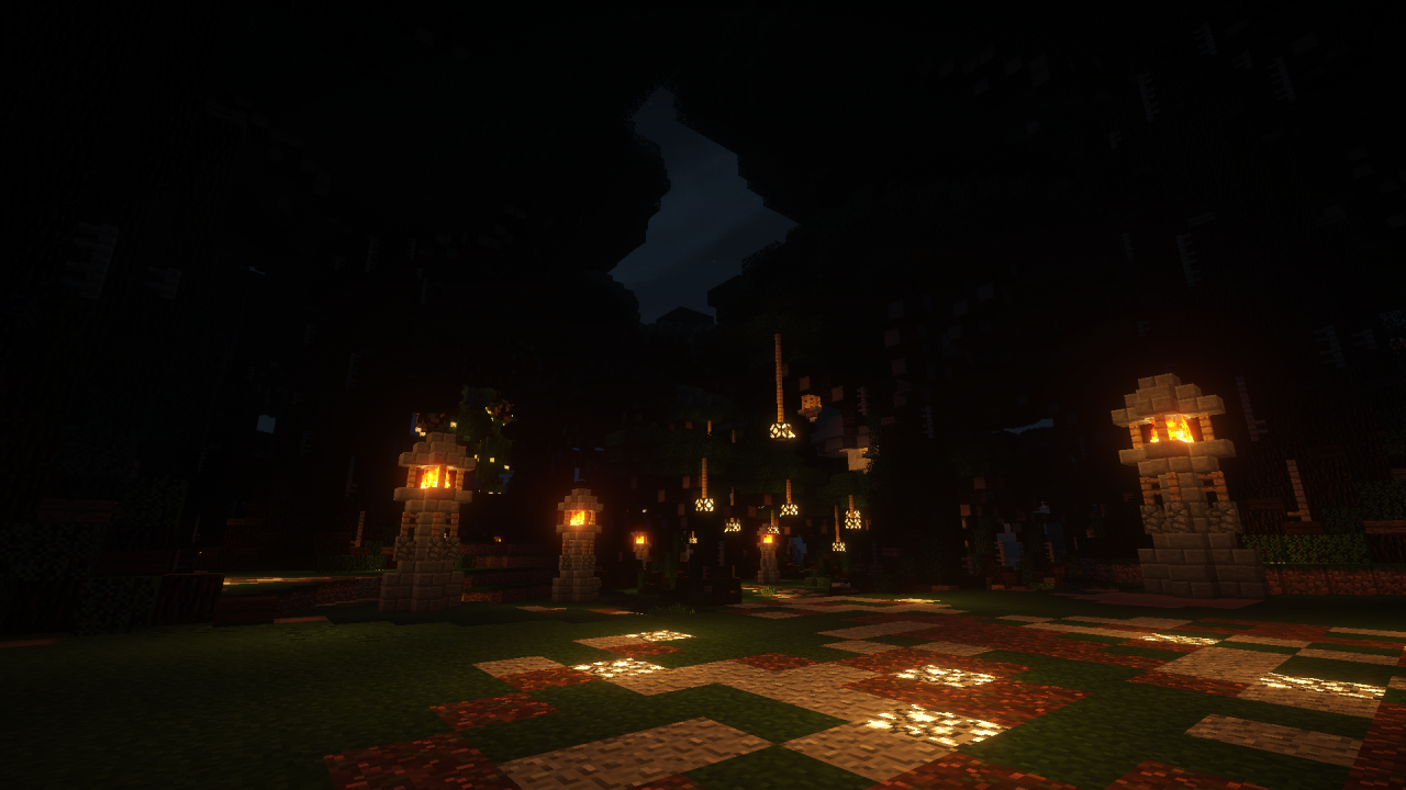 Fantasy/Medieval Custom-Made Forest Minecraft Map