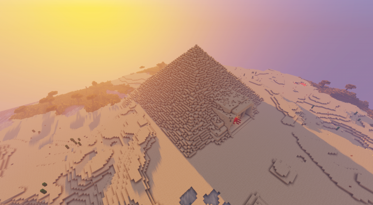 Egyptian Pyramid Minecraft Map