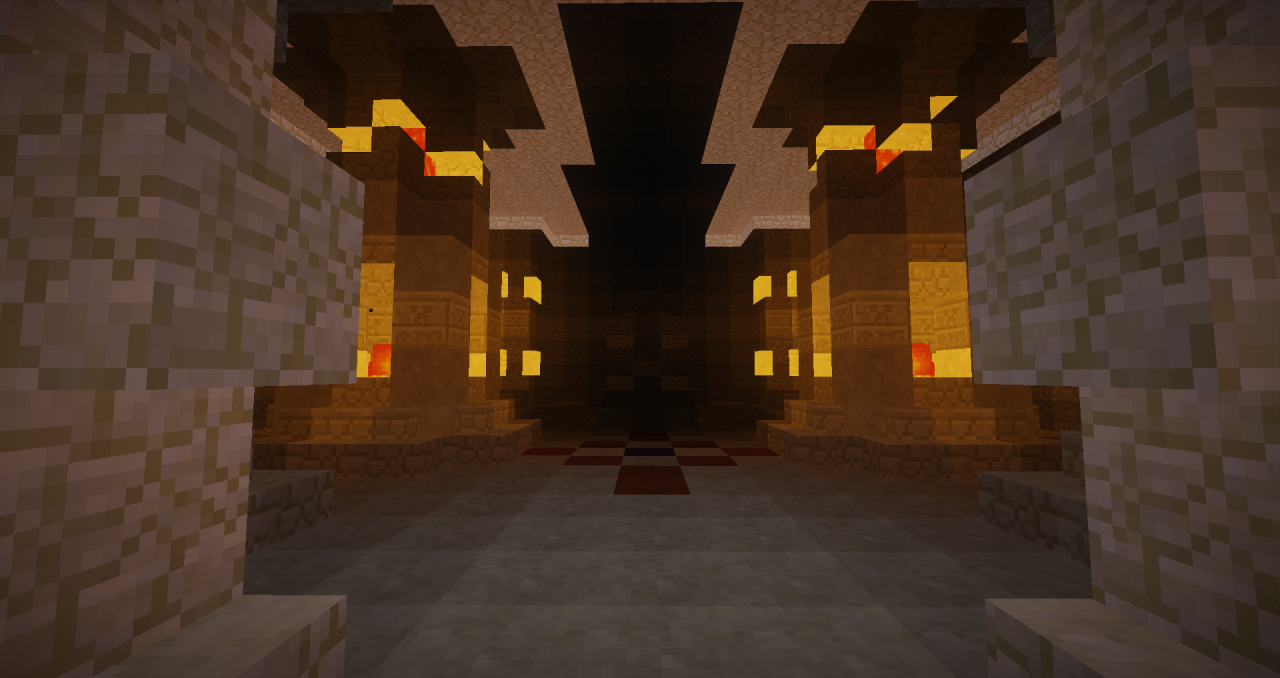 Desert/Egyptian Temple Minecraft Map