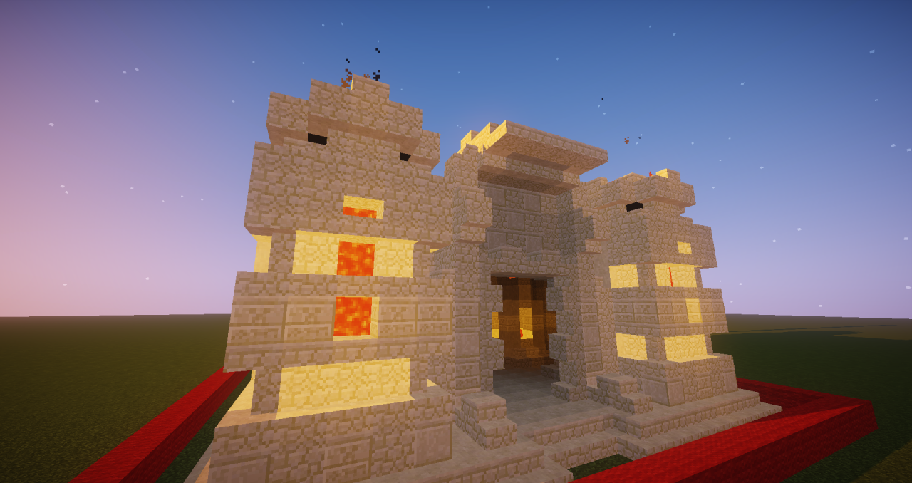 Desert/Egyptian Temple Minecraft Map