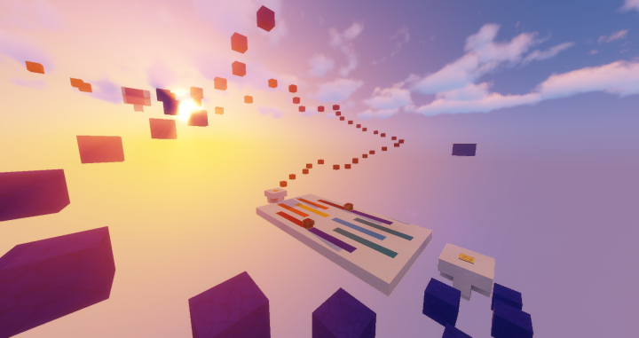 Jump and Run Minecraft Map