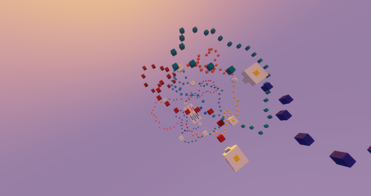 Jump and Run Minecraft Map