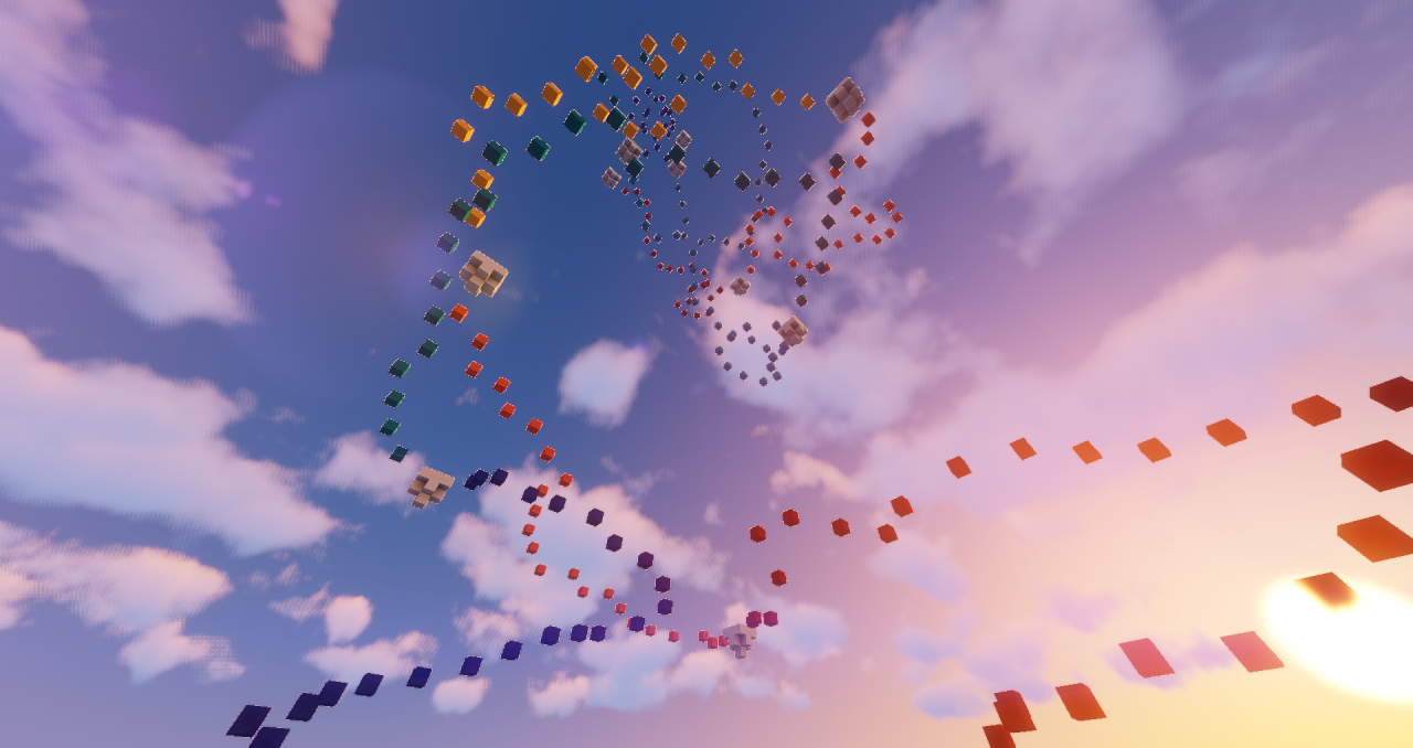 Jump and Run Minecraft Map