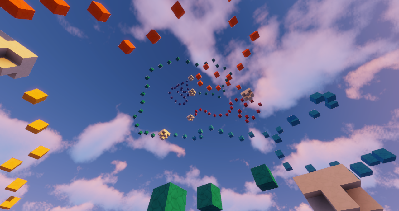 Jump and Run Minecraft Map