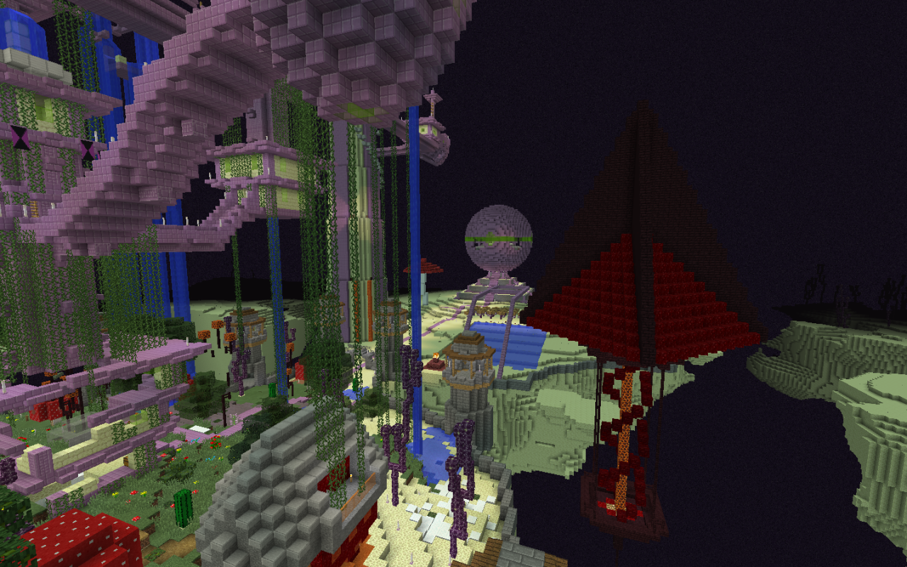 EndoSlung Minecraft Map