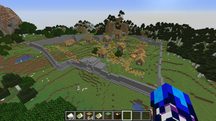 1.14 raid village RP Minecraft Map