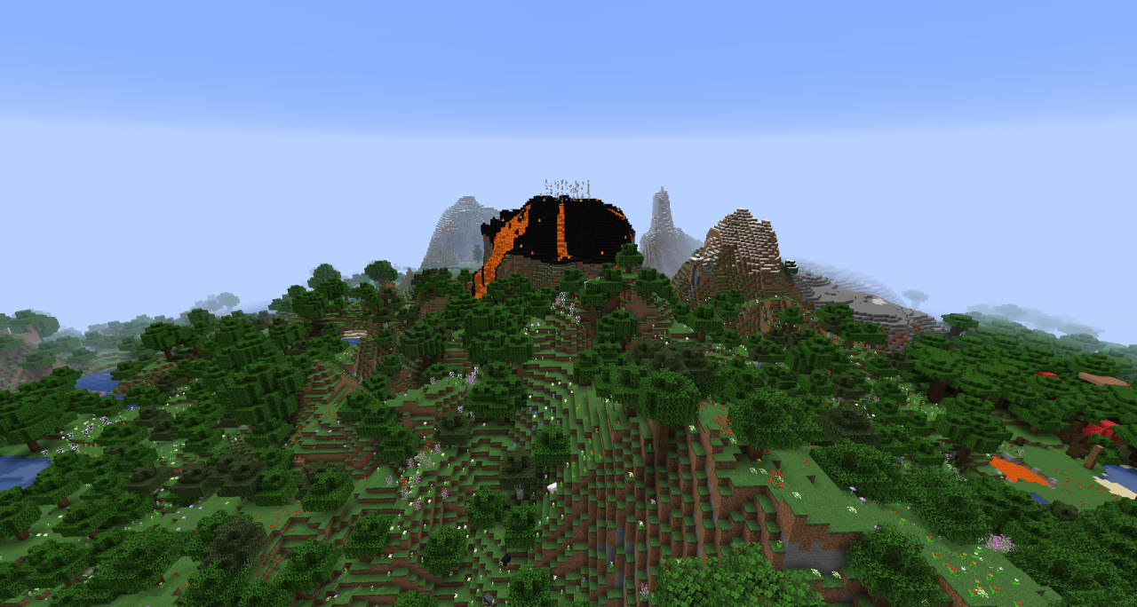 Realistic Volcano (1.14) Minecraft Map