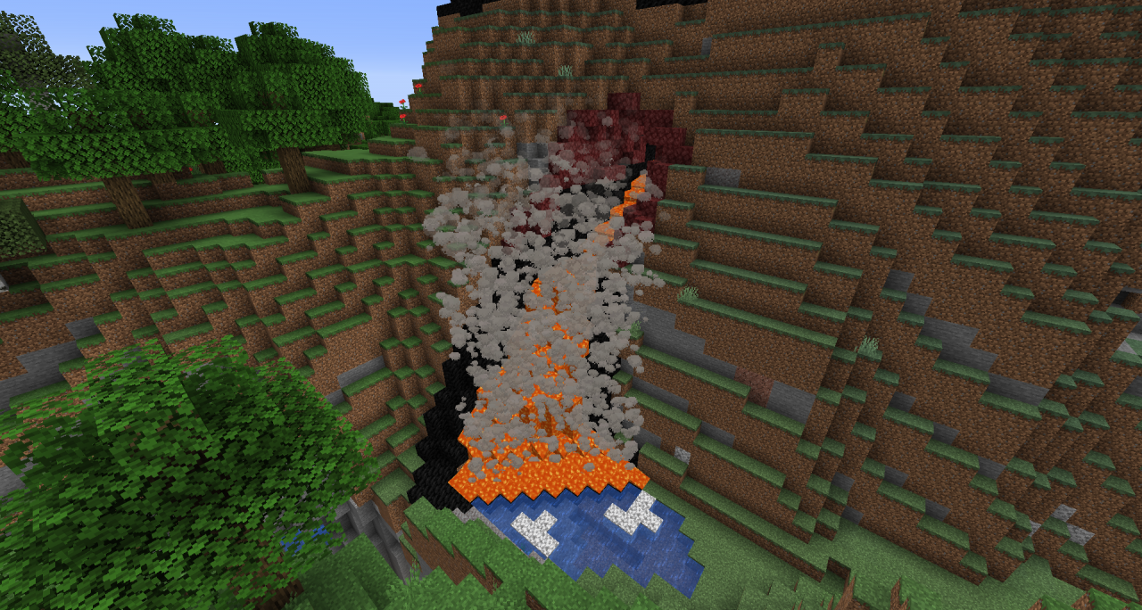 Realistic Volcano (1.14) Minecraft Map
