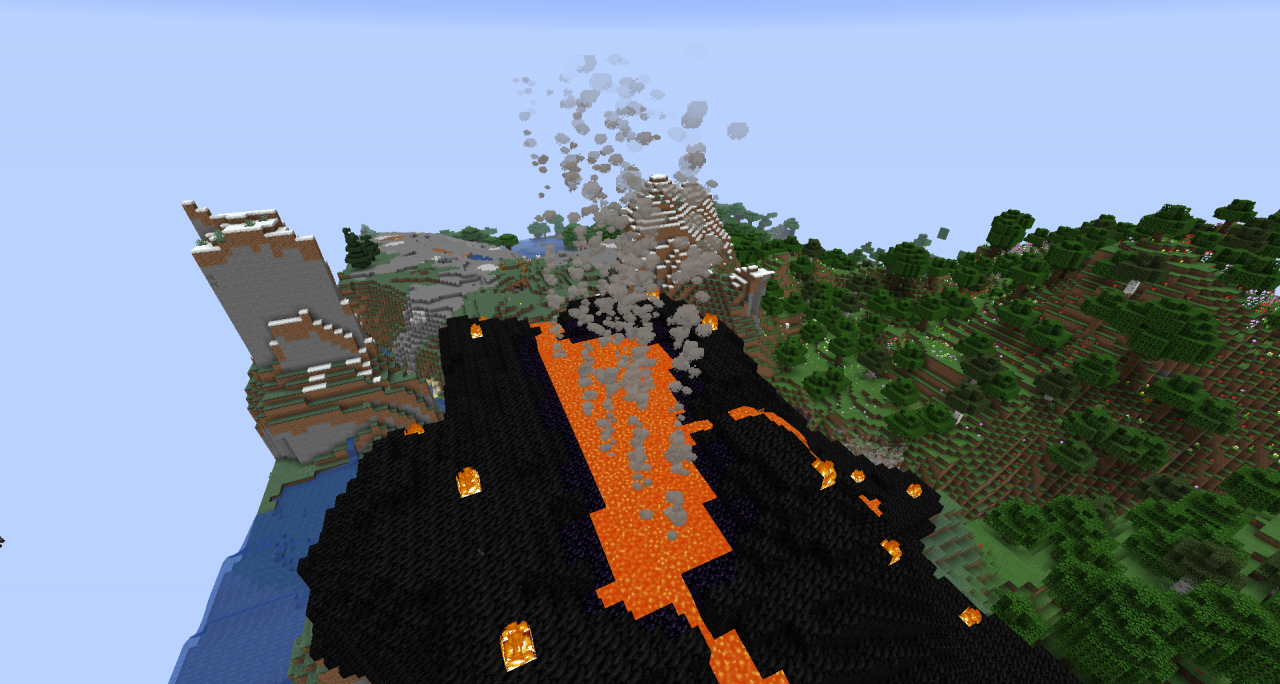 Realistic Volcano (1.14) Minecraft Map