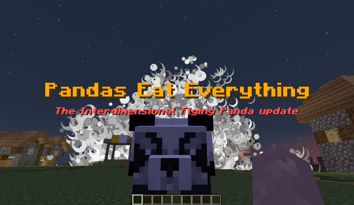 Pandas eat Everything! Minecraft Map