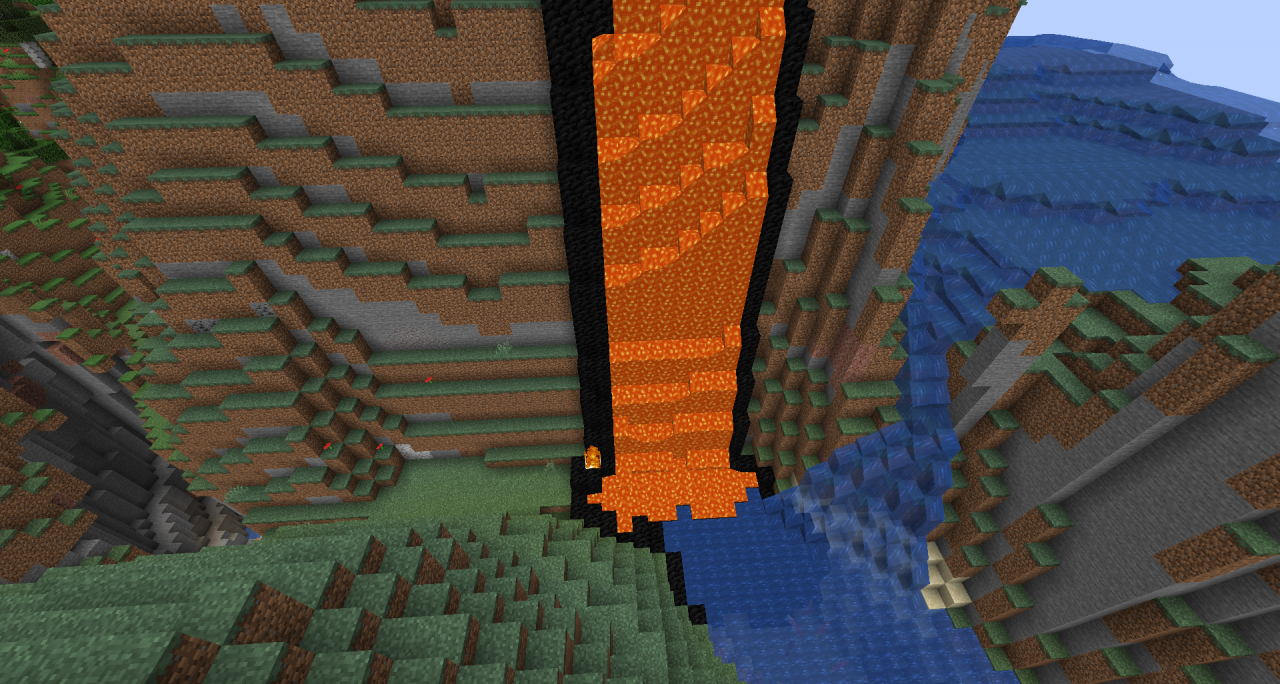 Realistic Volcano (1.14) Minecraft Map