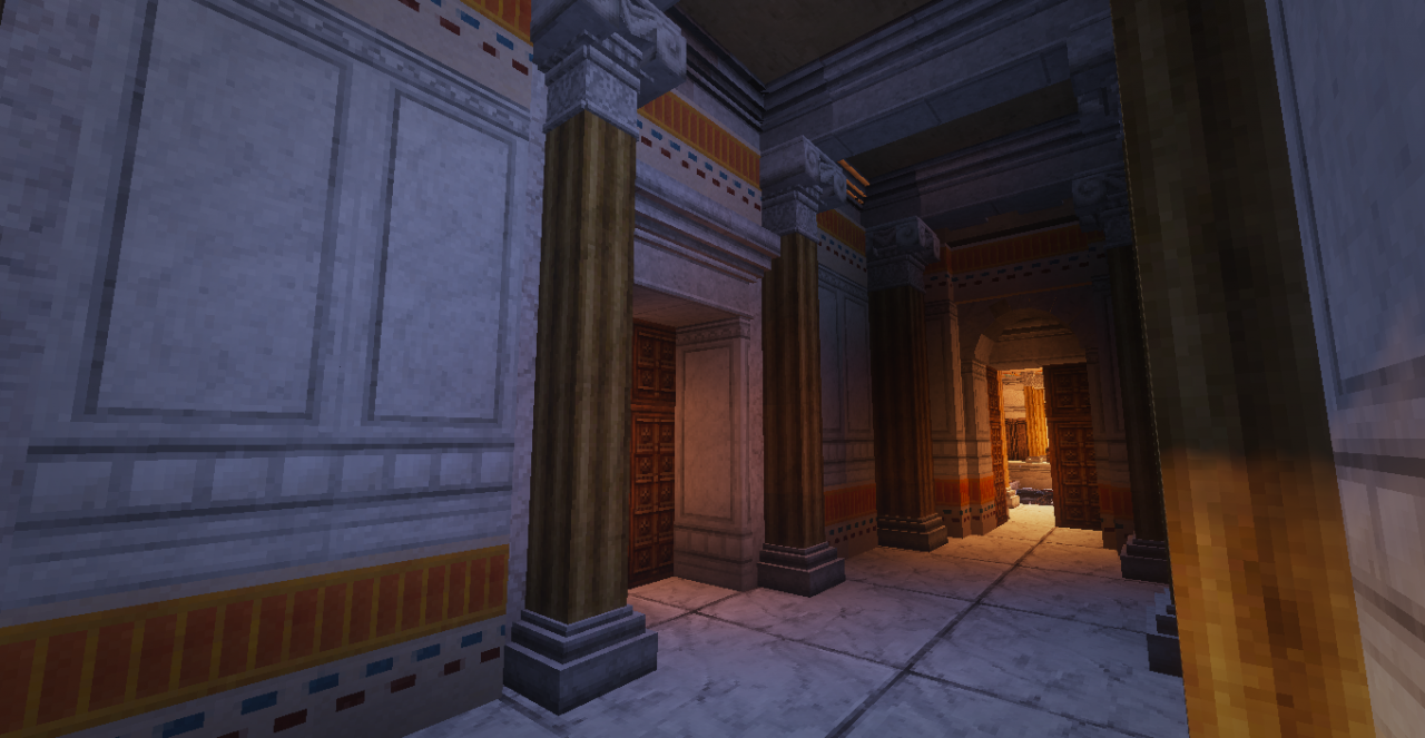 Library of Celsus. Conquest Reforged Minecraft Map