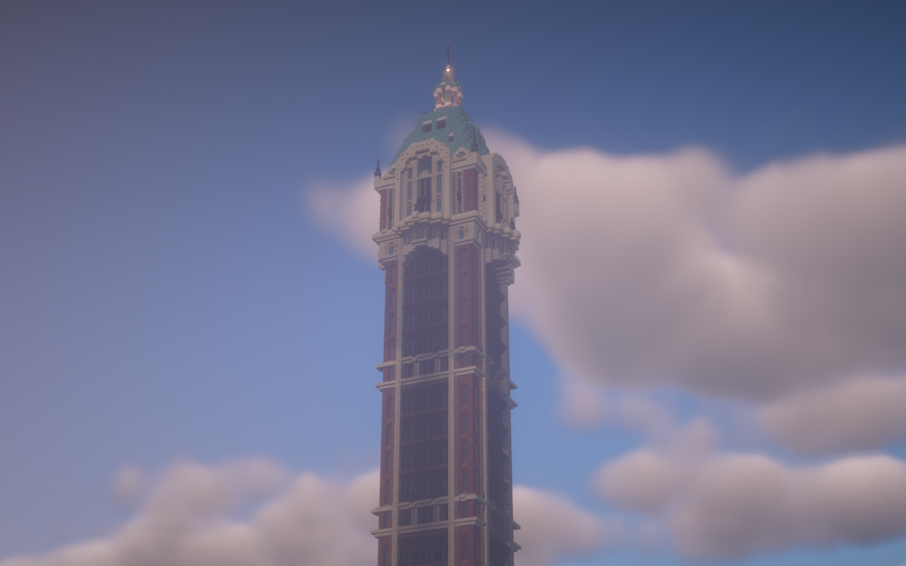 1908 - SINGER Building Minecraft Map