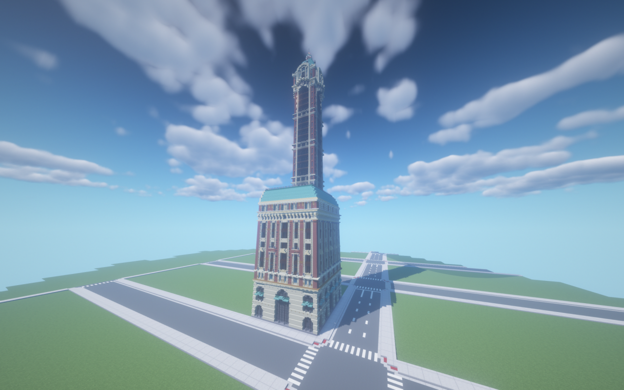 1908 - SINGER Building Minecraft Map