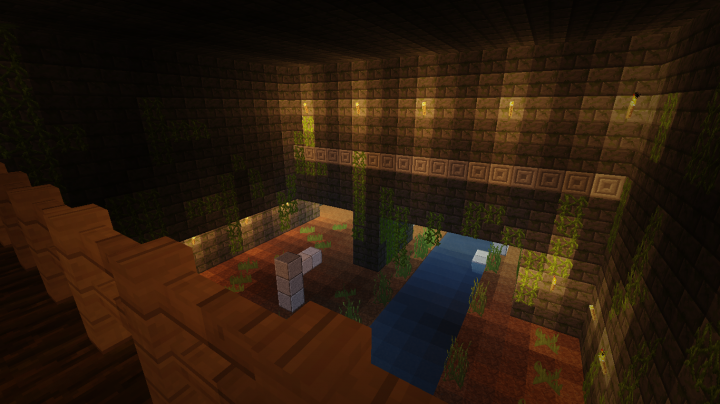 Mayan/ Aztec Temple/ Aqueduct Map Minecraft Map