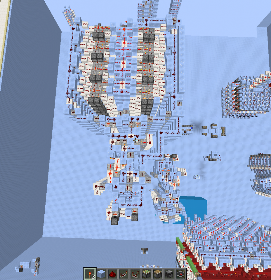 8 bit CCA CPU aka computer Minecraft Map