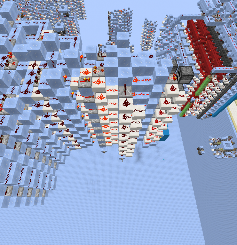 8 bit CCA CPU aka computer Minecraft Map