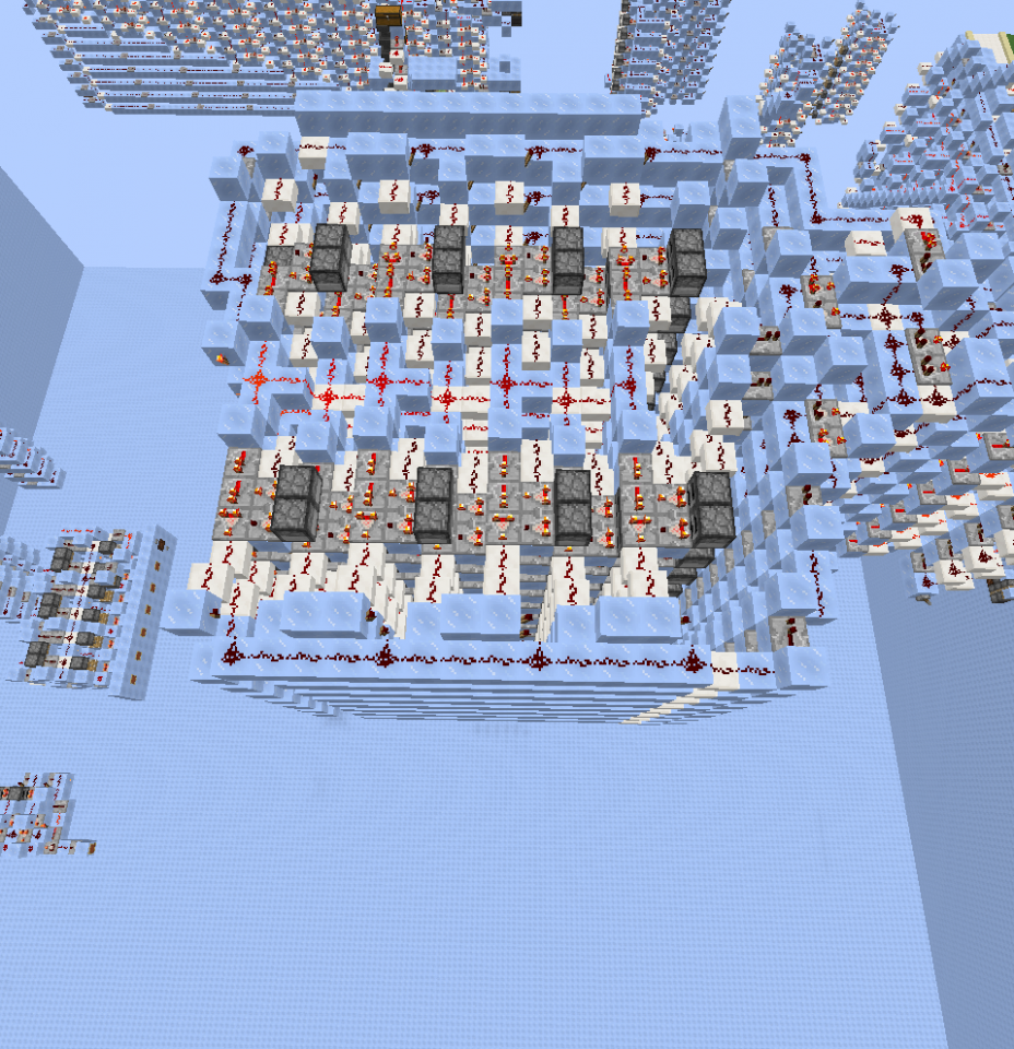 8 bit CCA CPU aka computer Minecraft Map