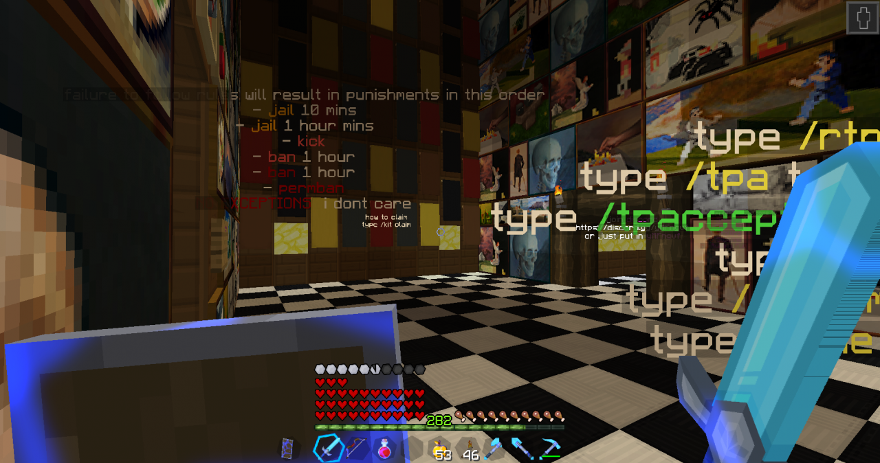 Sinister Servers Semi Classic Survival Minecraft Server