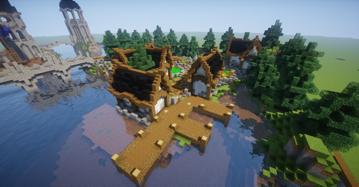 Esterdell [Plot version 200x200] Minecraft Map