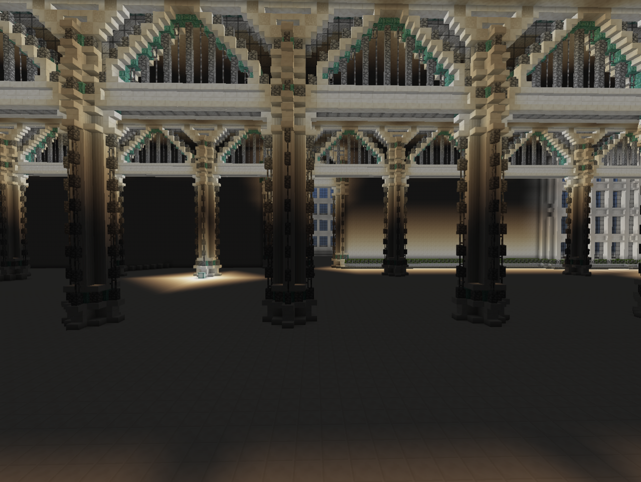 Spawn Builds Minecraft Map