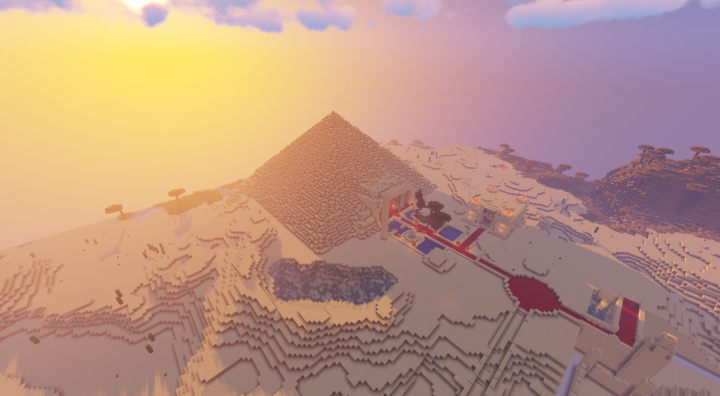 Egyptian Pyramid Minecraft Map