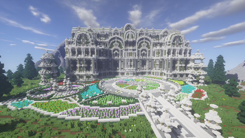 Nature Mansion Minecraft Map